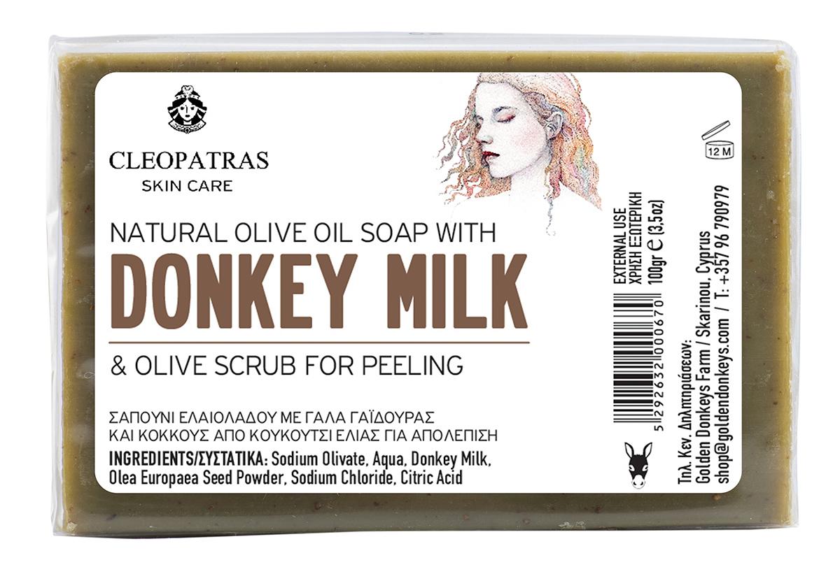 Donkey Milk Soap – Face Scrub - Golden Donkeys Farm